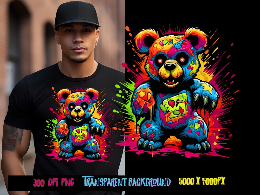 Teddy Bear Png, Shirt Designs, Sublimate Designs, Dtf Designs, Urban ...