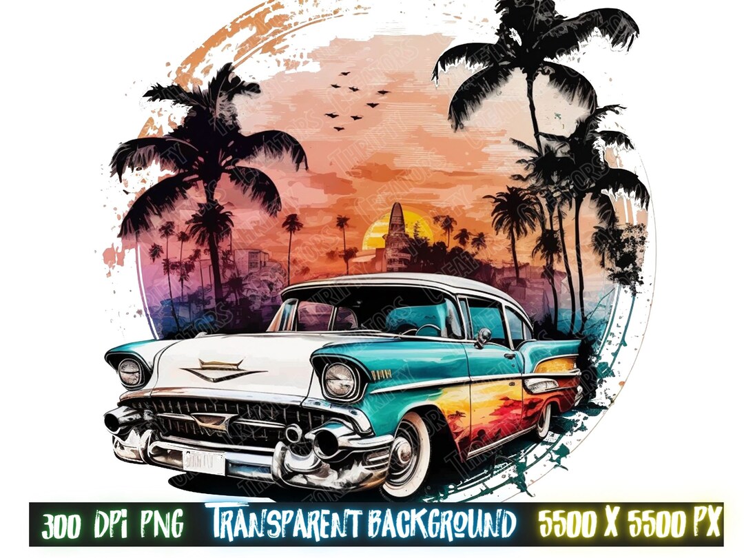 Retro Sublimation Design for Shirts, Colorful Png Sublimation Designs ...