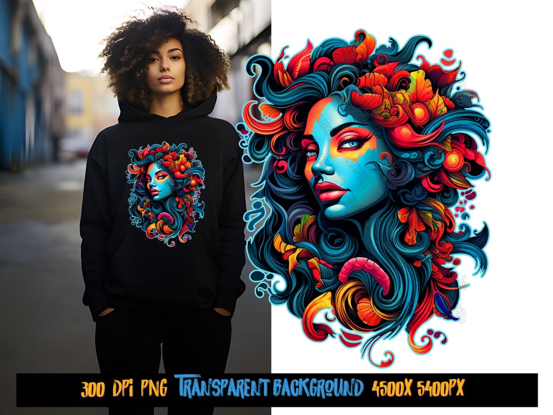 Elaborate Woman PNG, Sublimation Design, DTF Shirt (digital Download ...
