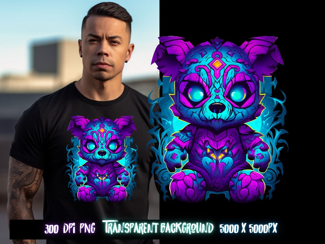 Dtf Png, Png for Shirt, Teddy Bear Png for T-shirt Designs, Png for ...