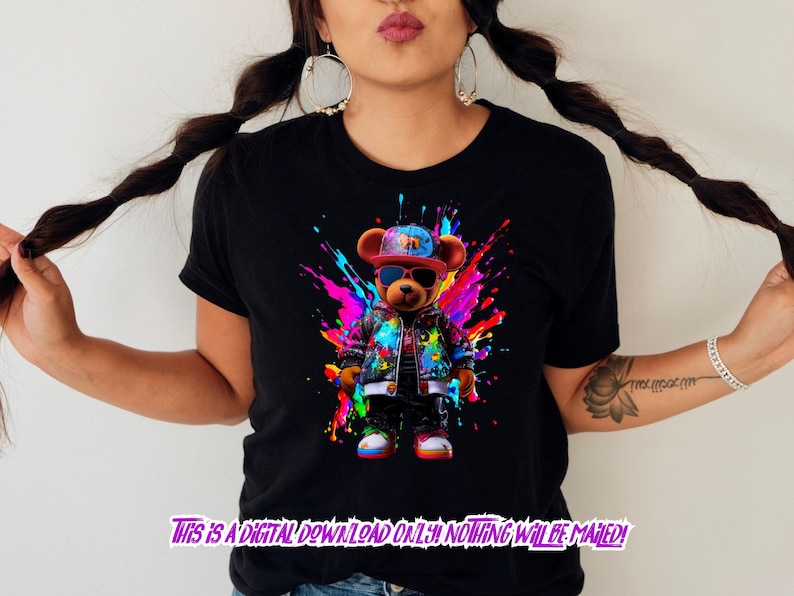 Trending Teddy Bear Png for Colorful Png Design. Png for Shirt ...