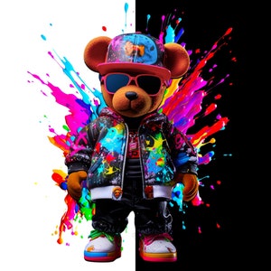 Trending Teddy Bear Png for Colorful Png Design. Png for Shirt ...