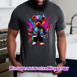 Trending Teddy Bear Png for Colorful Png Design. Png for Shirt ...