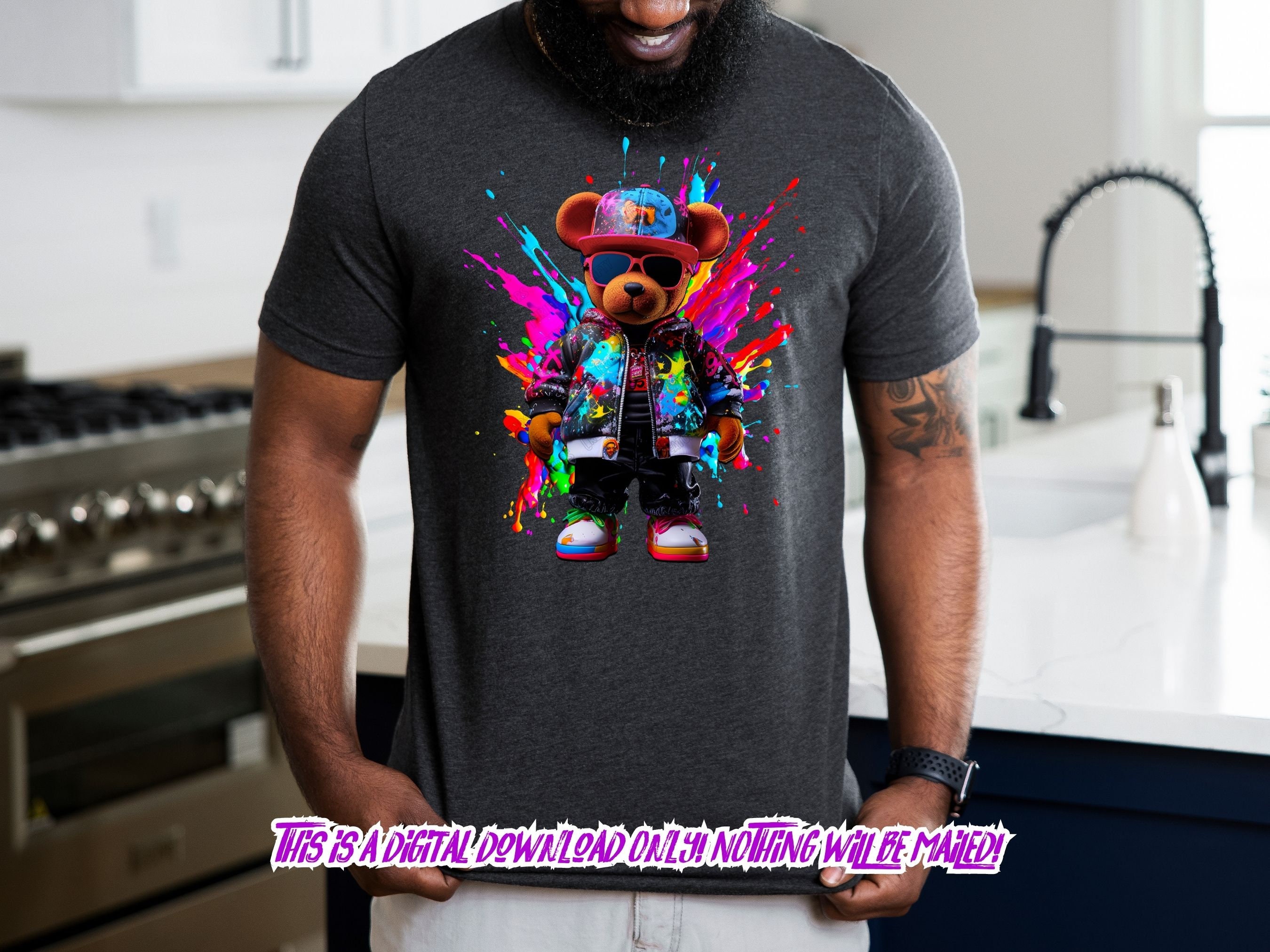 Trending Teddy Bear Png for Colorful Png Design. Png for Shirt ...