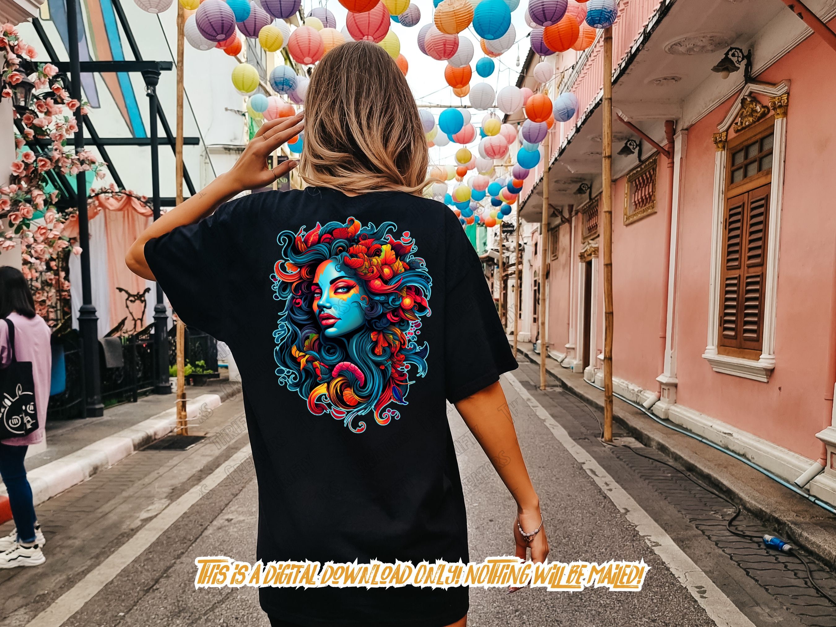 Elaborate Woman PNG, Sublimation Design, DTF Shirt (digital Download ...