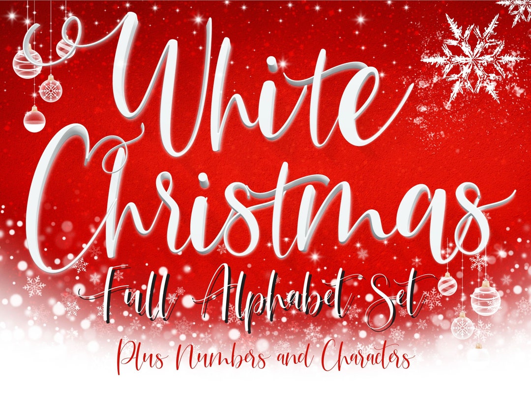 Alphabet Christmas Doodle Letters and Numbers, Uppercase Alphabet Set ...