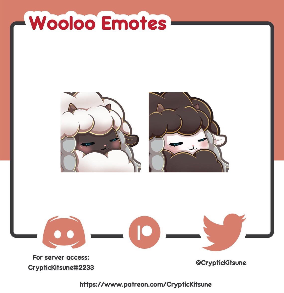 Wooloo Sleep Emotes | Kawaii Twitch Emotes | Twitch Emotes | Pokemon ...