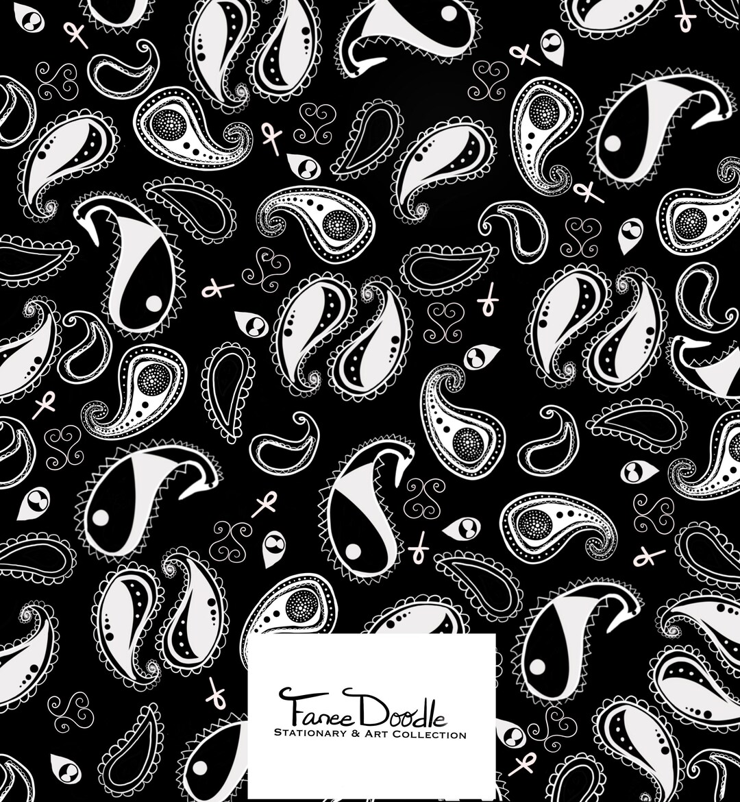 African Symbols Paisley Design - Etsy
