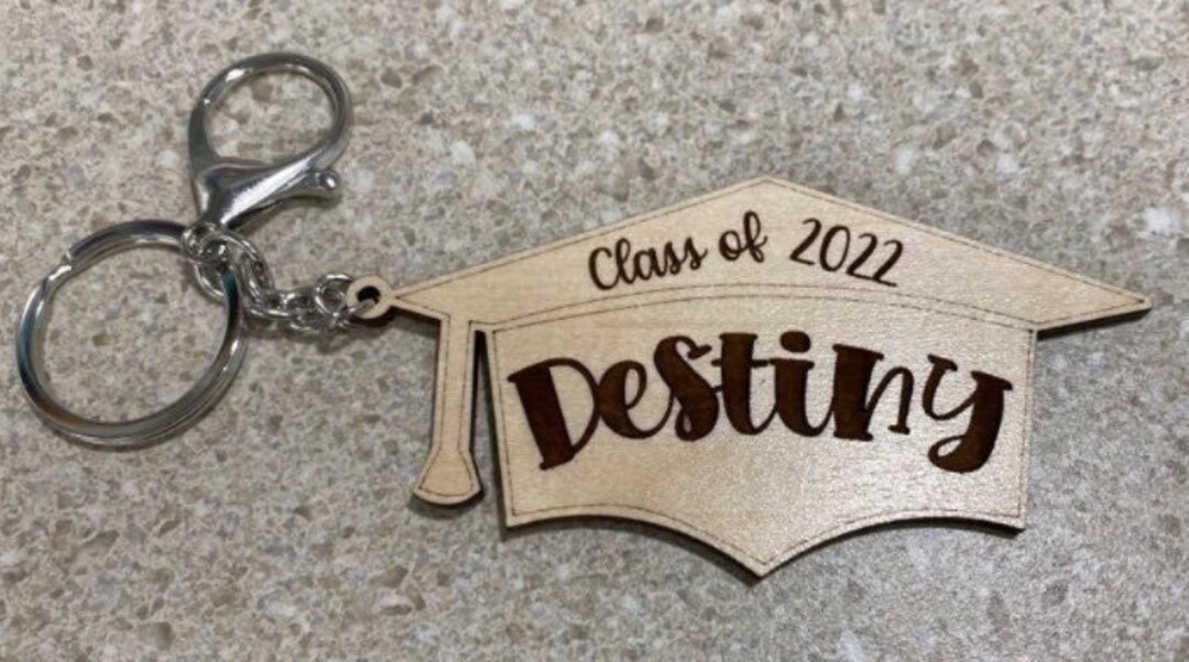 Key Chain Graduation Cap Personalized - Etsy