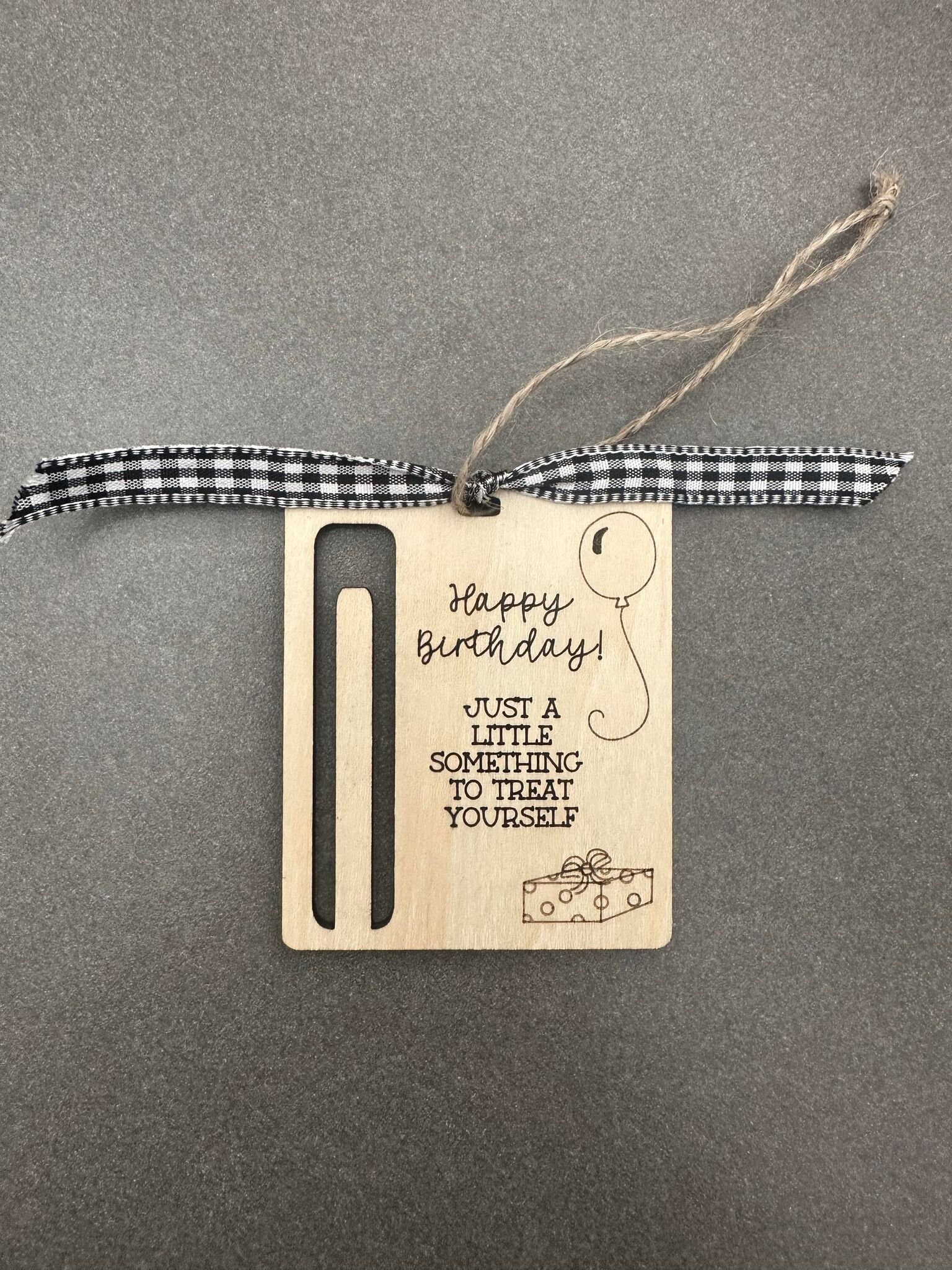 Gift Tag Money Holder - Etsy