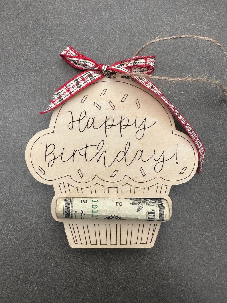 Gift Tag Money Holder - Etsy