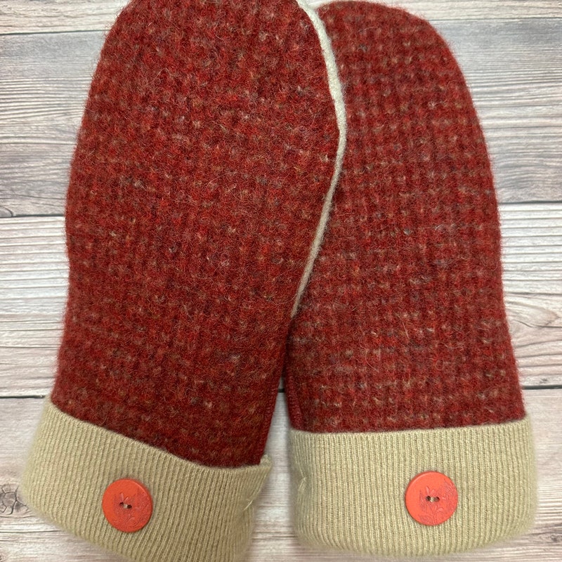 Wool Mittens - Etsy