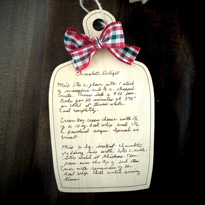 Handwritten Recipes - Etsy
