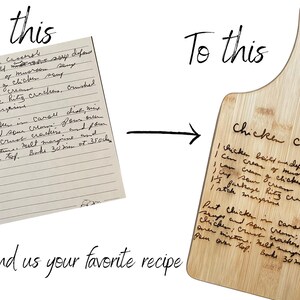 Recipe Magnet Handwritten Engraved Recipes, 5x7 Size - Etsy