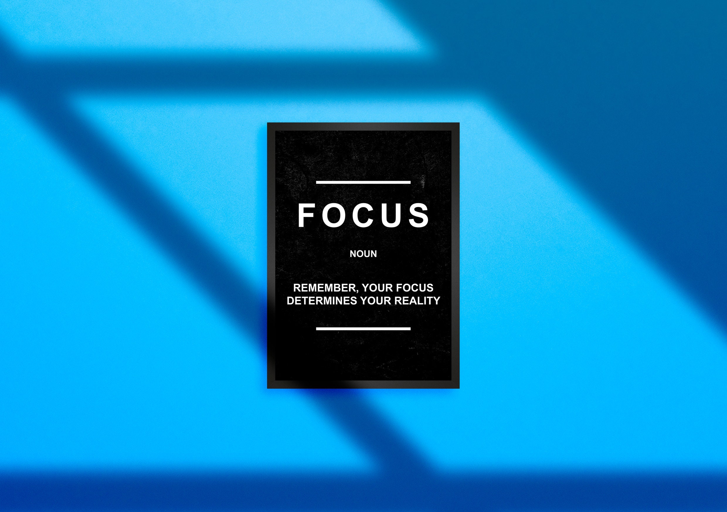 3 Piece Motivational Wall Art Prints, Office Decor Wall Frames Action ...
