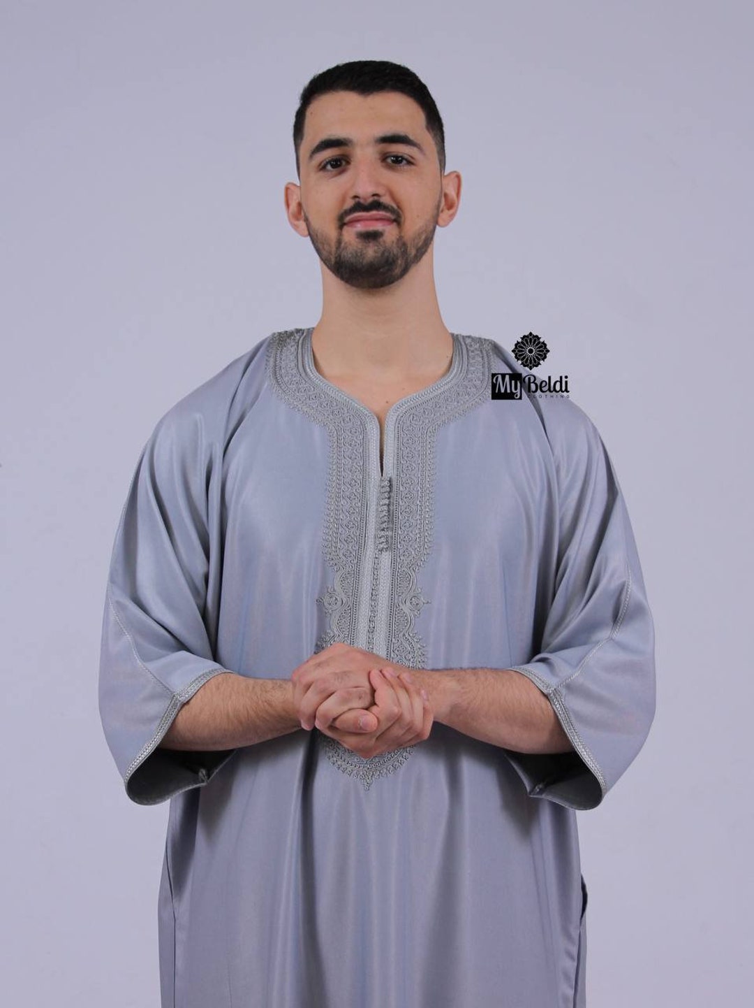 Men's Luxurious Thobe, Thobe, Thobe for Men, Kaftan for Men, Mens Kaftan , Mens Thobe, Moroccan ...