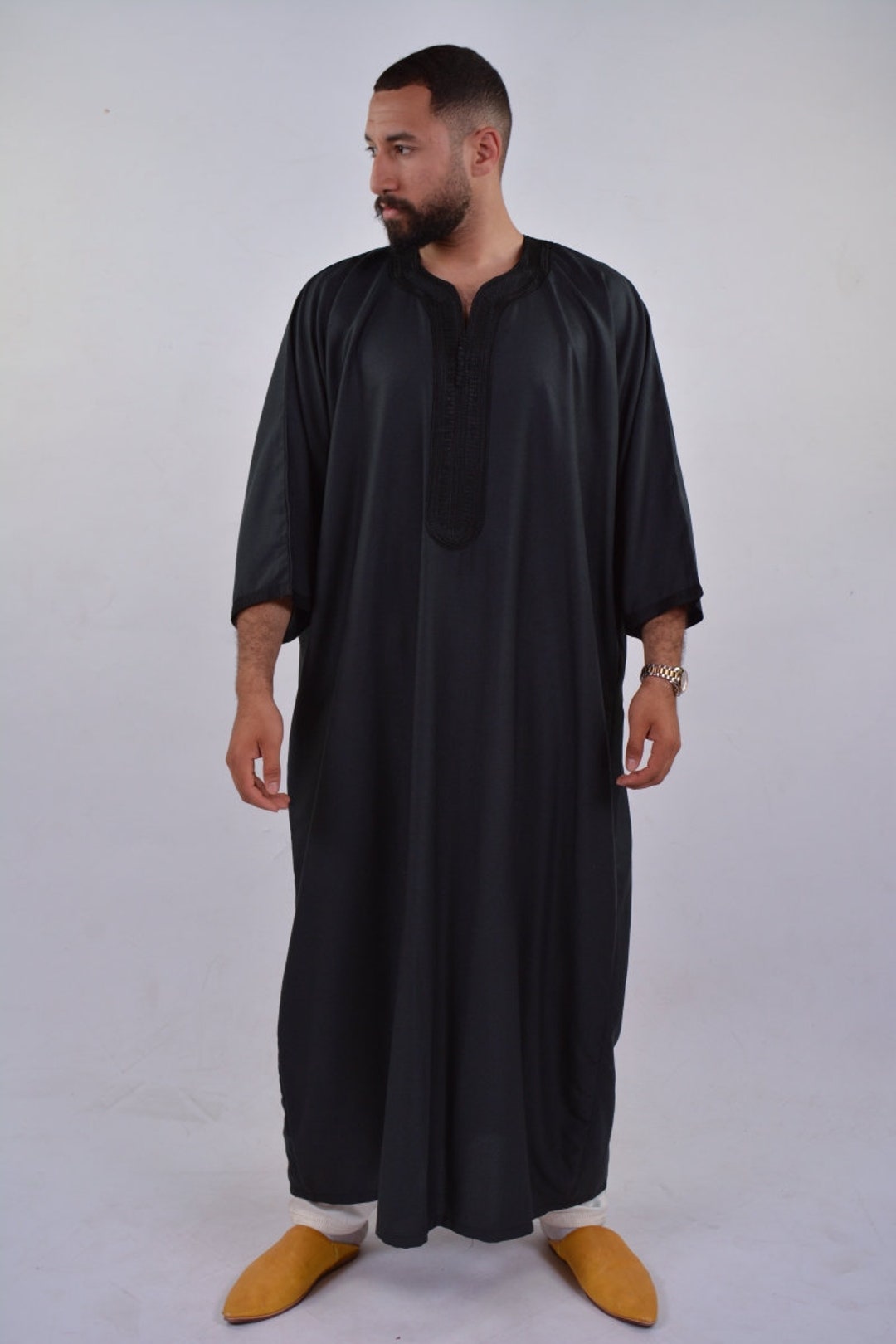 Moroccan Caftan for Men London, Thobe for Men, Long Dress for Men ...