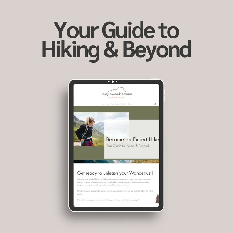 Your Guide to Hiking & Beyond - Etsy