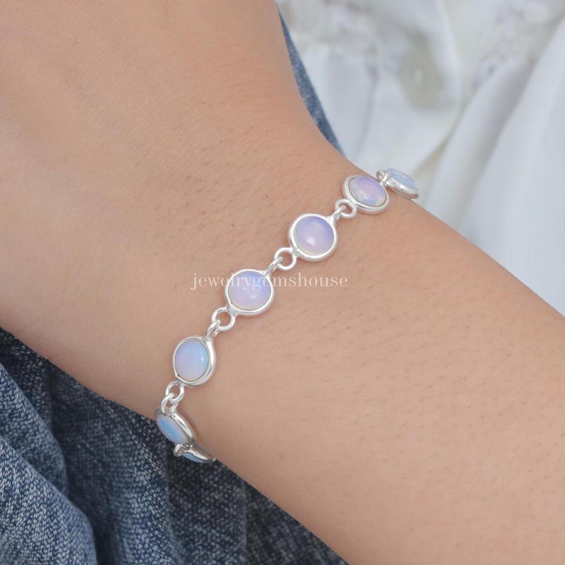 Opalite Wedding Stack - Etsy