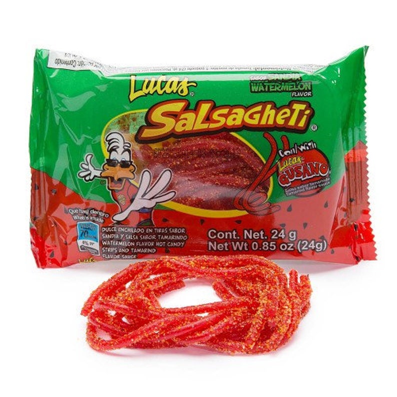 Lucas Skwinkles Salsagheti Sandia Gusano 1 Box 12ct - Etsy
