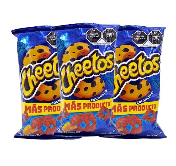 Chetos Colmillos Sabritas Mexican Chips 3 BAGS 28g EACH - Etsy Ireland