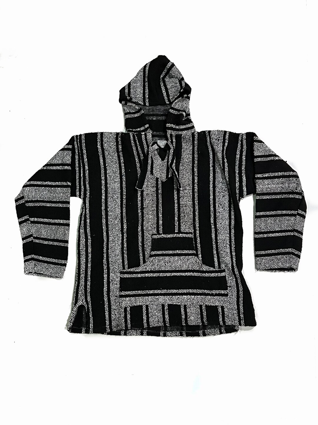 L Handmade Poncho Mexican Hoodie - Etsy