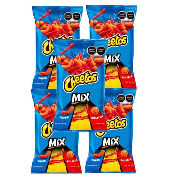 Cheetos Mix Chips mexicaines Sabritas 5 SACS 70g - Etsy France