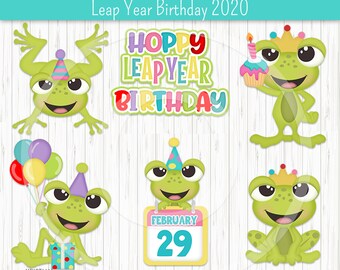 Leap Year Clipart - Etsy
