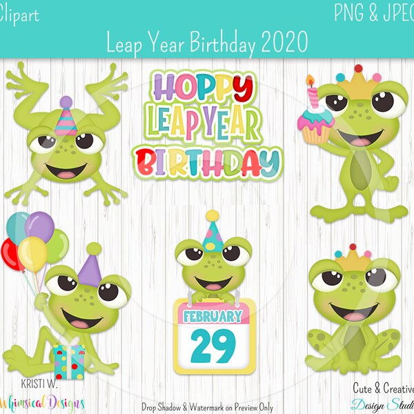 Leap Year Birthday Cards - Etsy