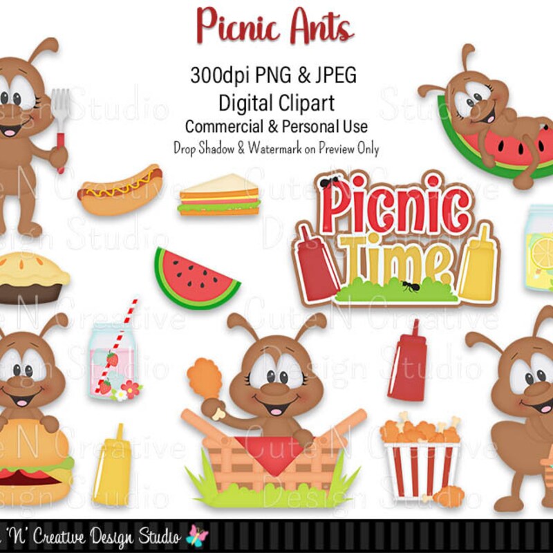 Picnic Ants - Etsy