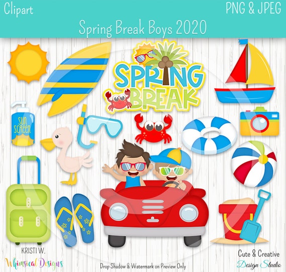 Spring Break Clip Art
