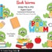 Book Worms Digital Clip Art Set Graphics Kristi W Designs Personal ...