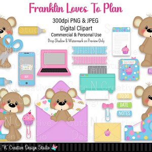 Fun in the Garden Digital Clip Art Set Graphics Kristi W Designs ...