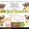 Woodland Babies Digital Stamp Set ~ Graphics Kristi W Designs Personal ...