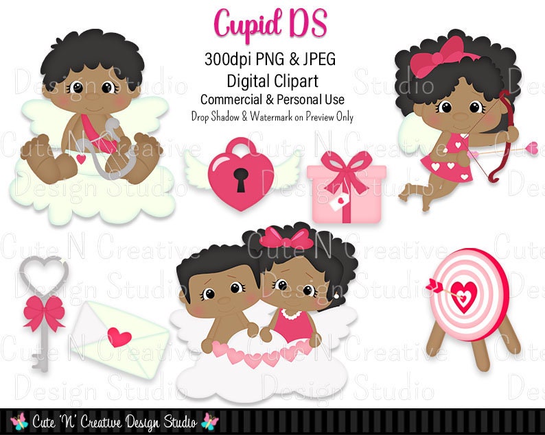 Cupid DS Digital Clip Art Set ~ Graphics Kristi W Designs Personal ...