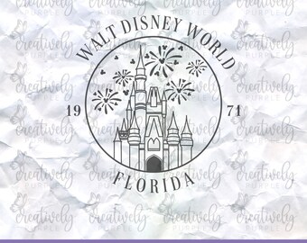 Wdw Castle Svg Png - Etsy