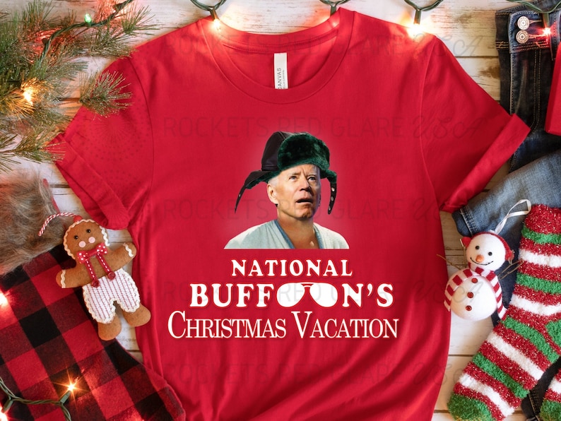 Joe Biden National Buffoon's Christmas Vacation Funny T-shirt - Etsy