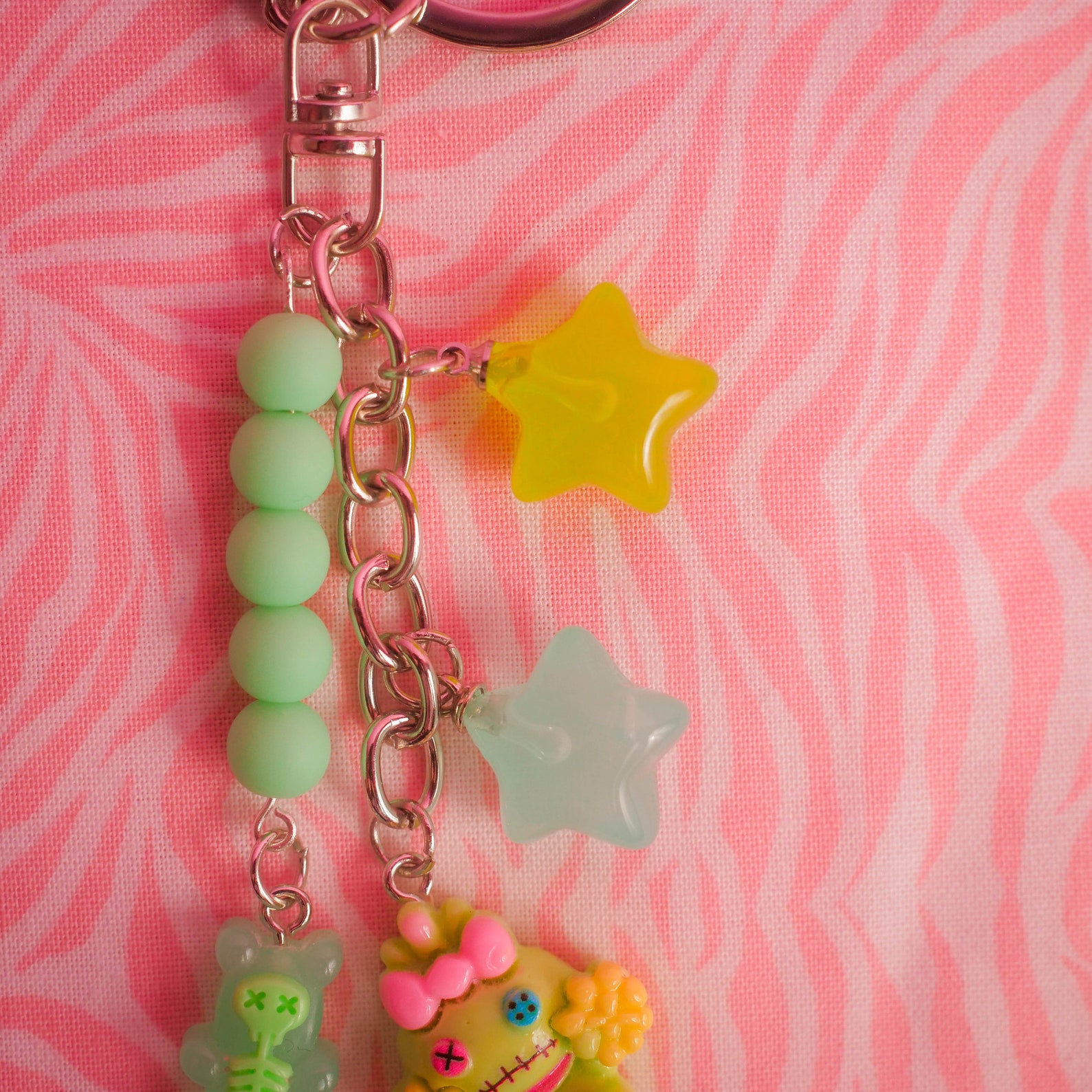 Zombie Poodle Acrylic Keychain - Etsy