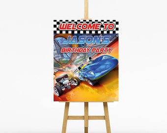 Hot Wheels Sign | Etsy