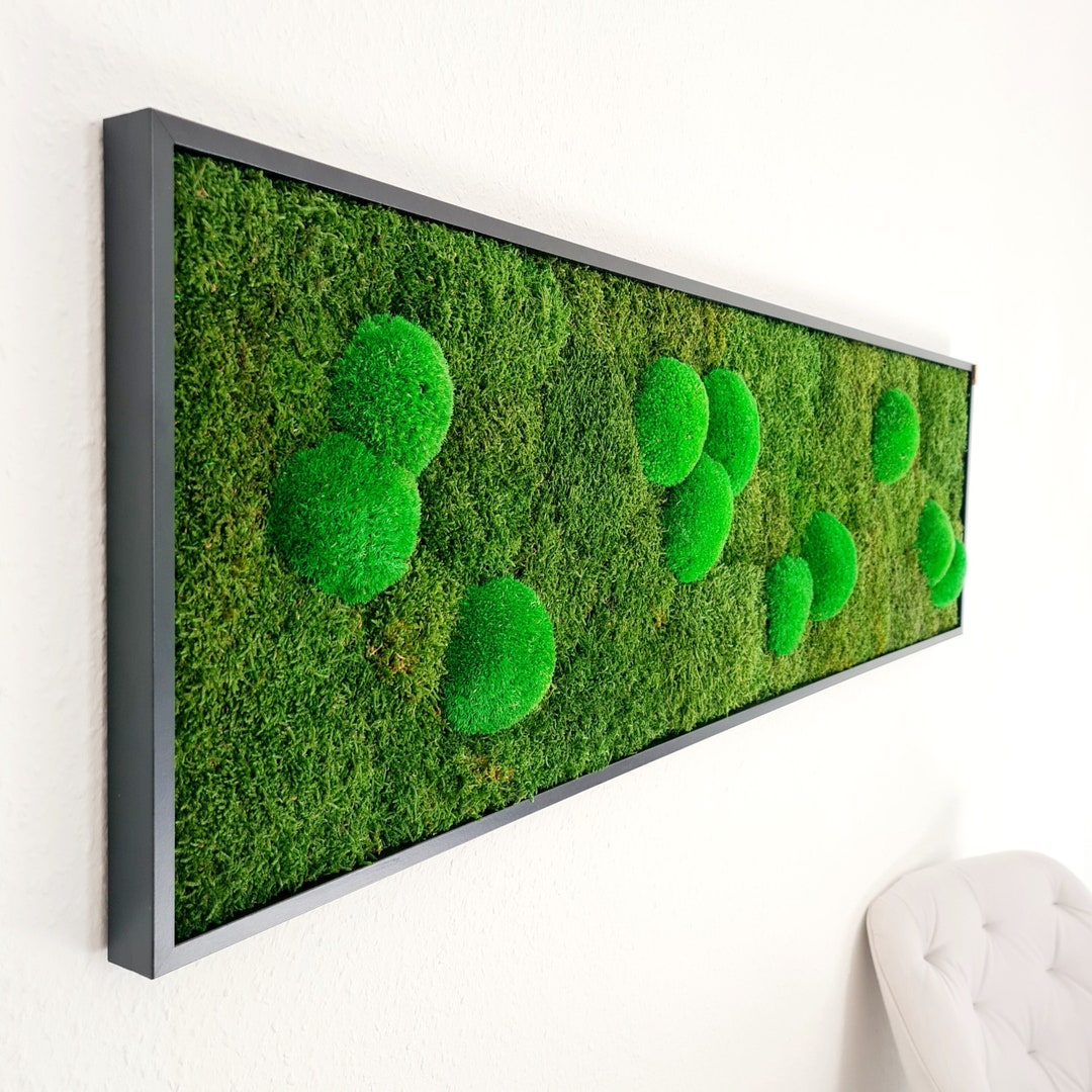 Moosbild Moosbild Wohnzimmer Moosbild Mit Logo Wandbilder Büro ...