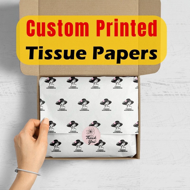 Printed Tissue Paper - Etsy