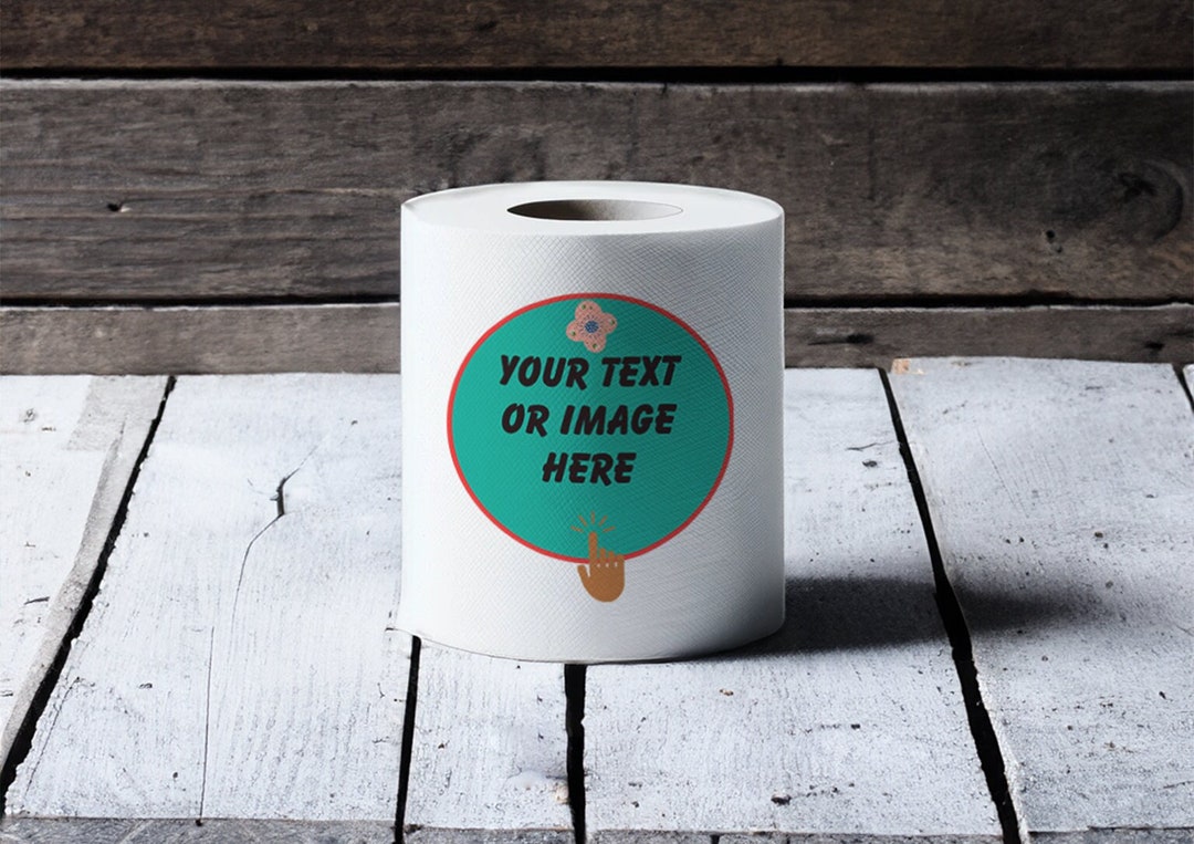 Custom Printed Toilet Paper - Funny Bathroom Decor for Anniversaries ...
