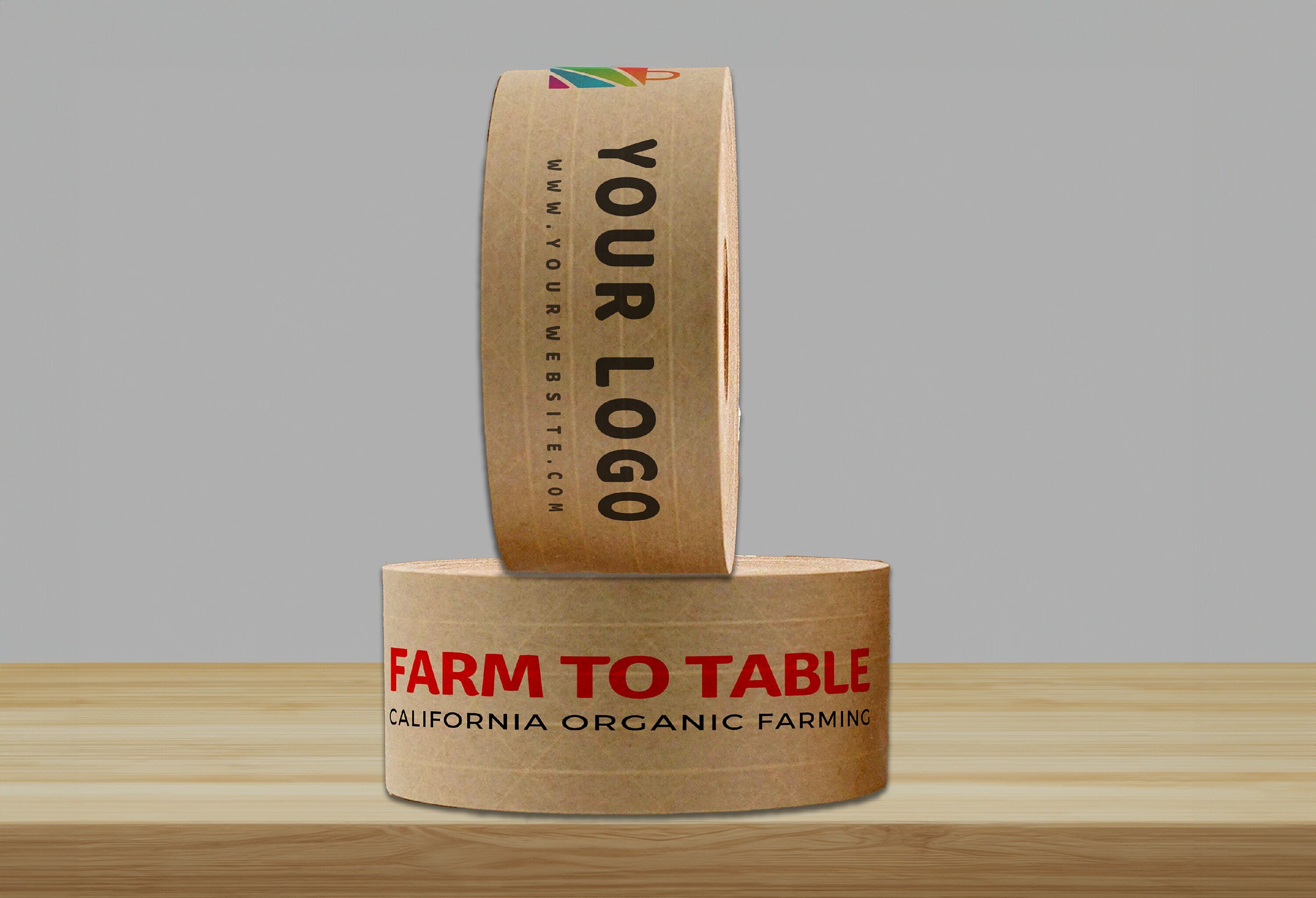 Custom Printed Packaging Tape, Personalised Water Activated Tape ...