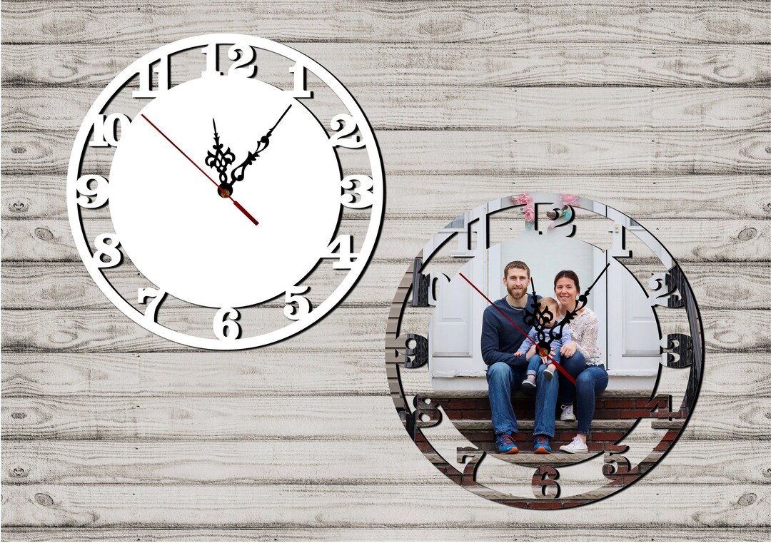 Clock Face, Sublimation Blank, Family, DIY, Gift, Kitchen Décor Photo ...