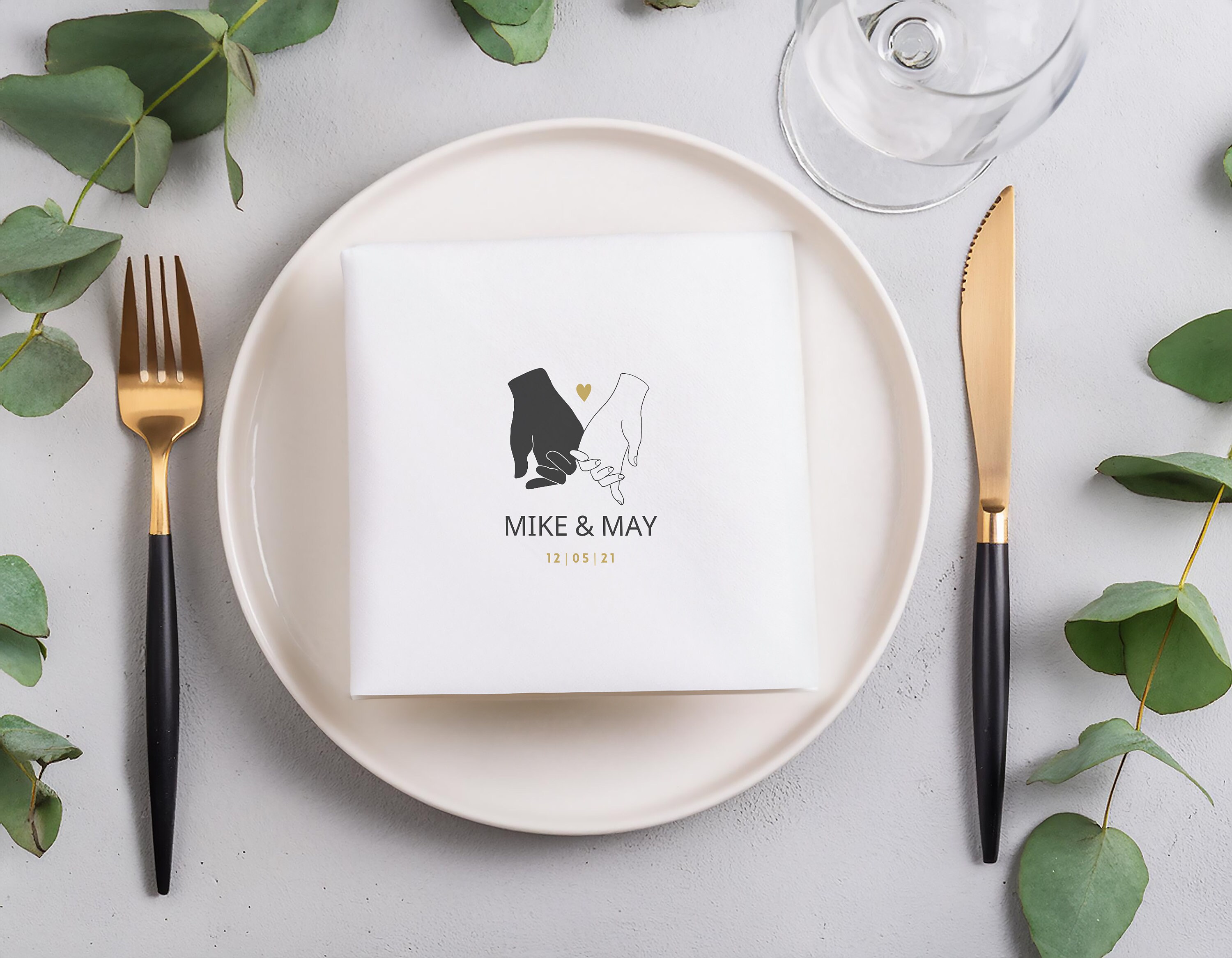 Custom Printed Napkins for Parties, Birthdays & Occasions Personalized ...