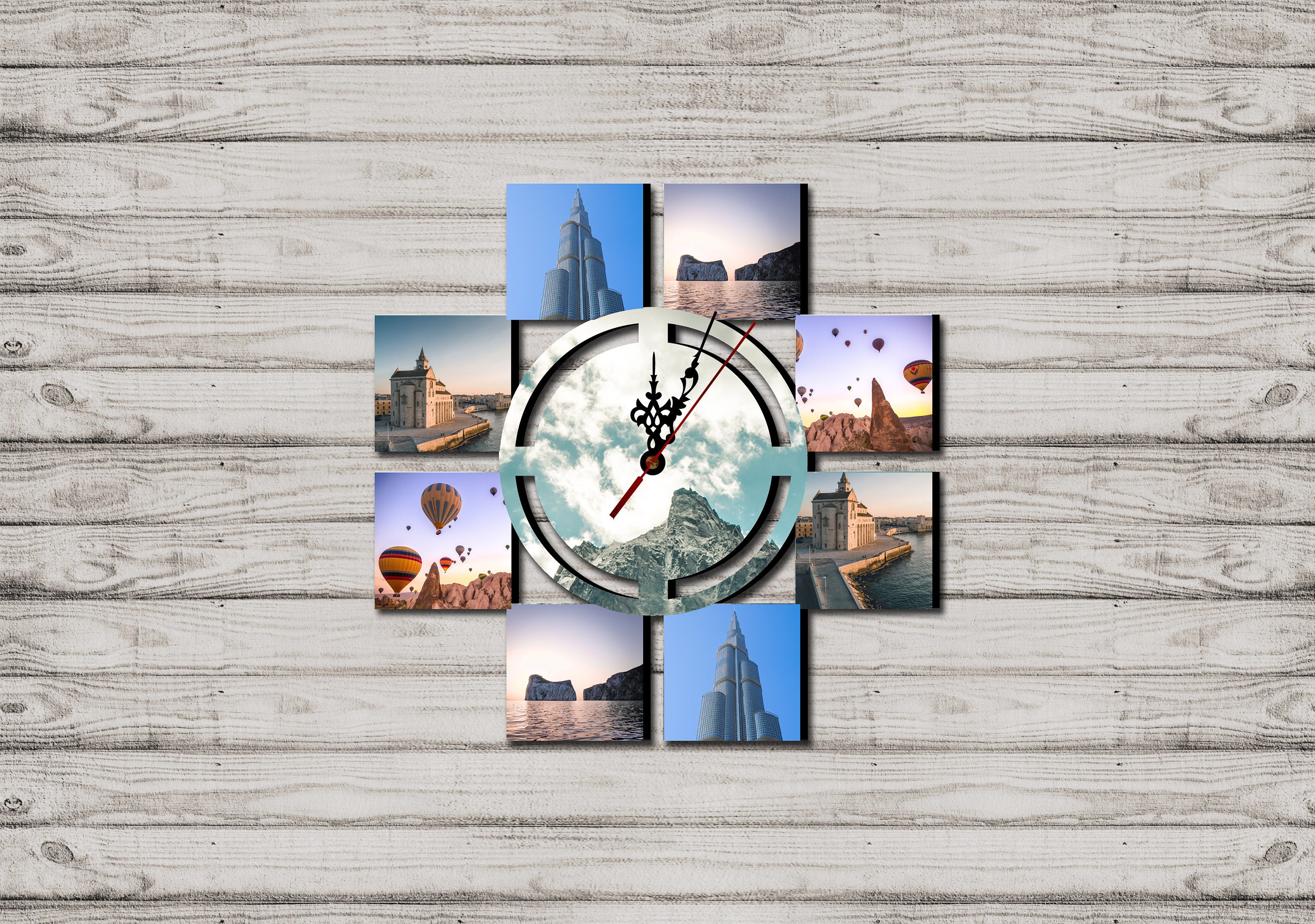 Clock Face With Clock Movement, Sublimation Blank, Family, DIY, Gift ...