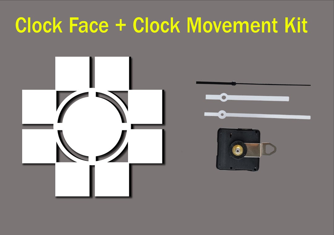 Clock Face With Clock Movement, Sublimation Blank, Family, DIY, Gift ...