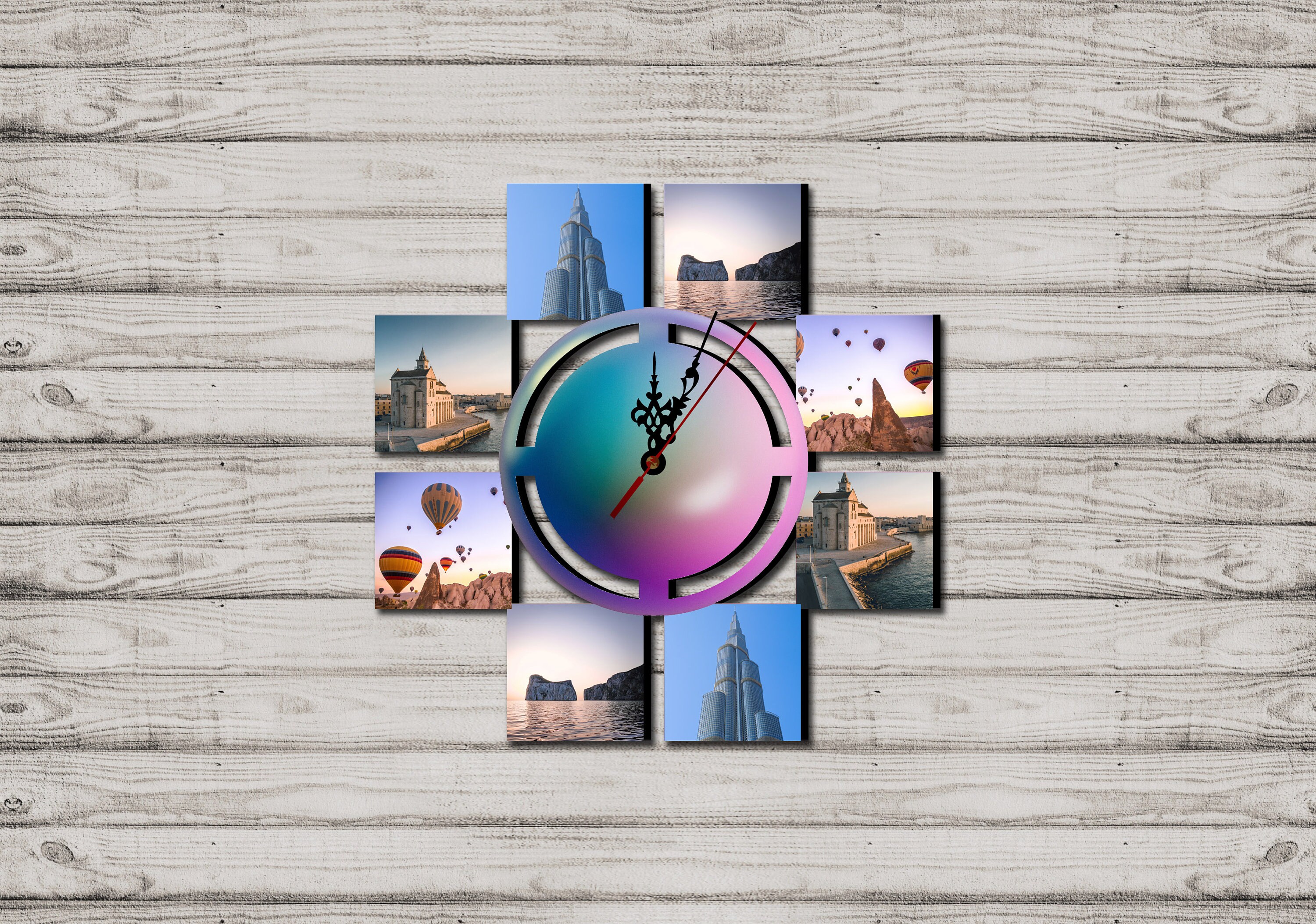 Clock Face With Clock Movement, Sublimation Blank, Family, DIY, Gift ...