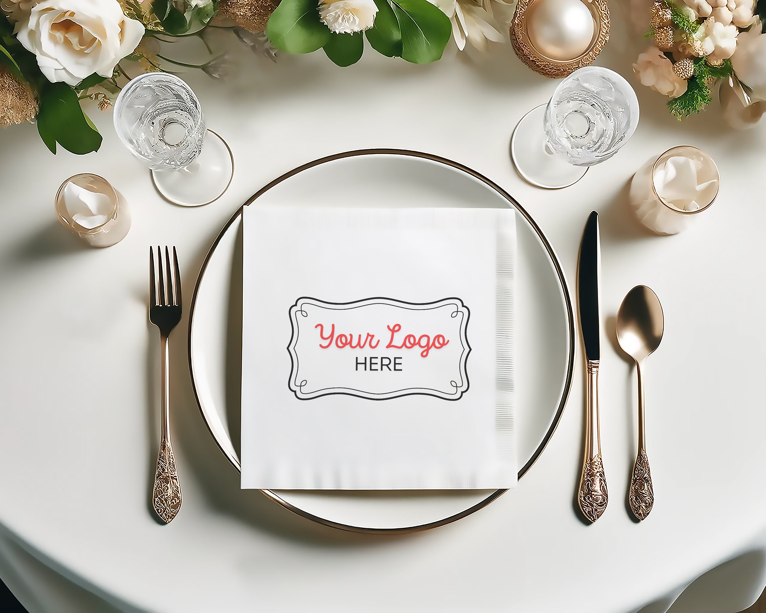 Custom Printed Napkins for Parties, Birthdays & Occasions Personalized ...