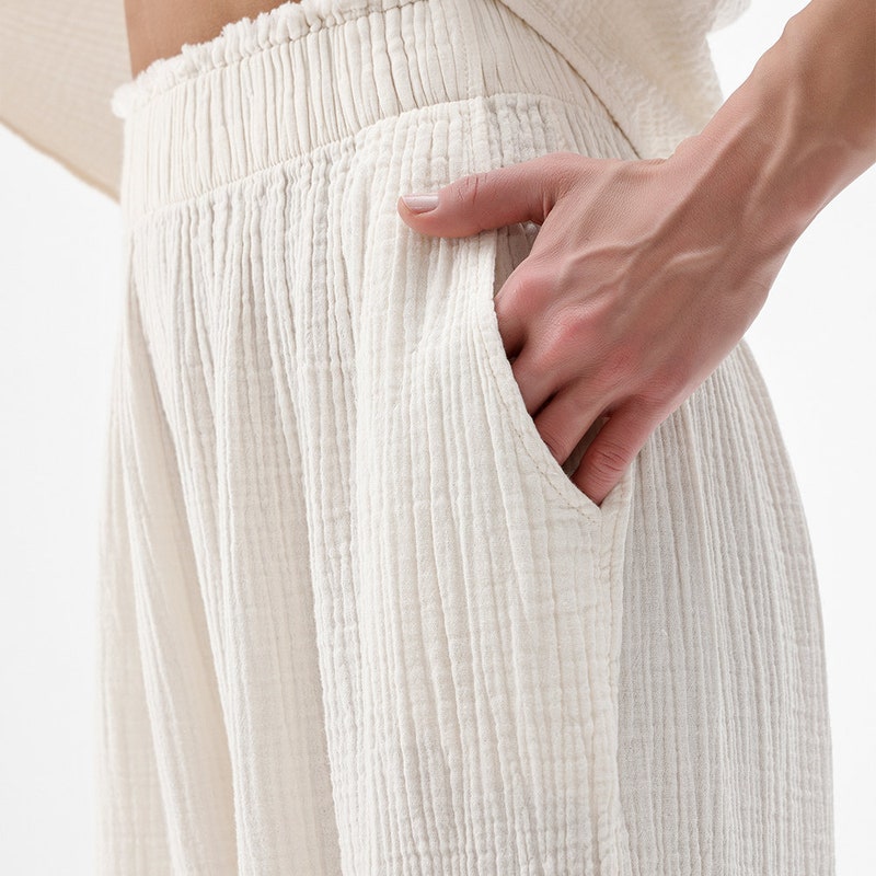 Cotton Crinkle Fabric - Etsy